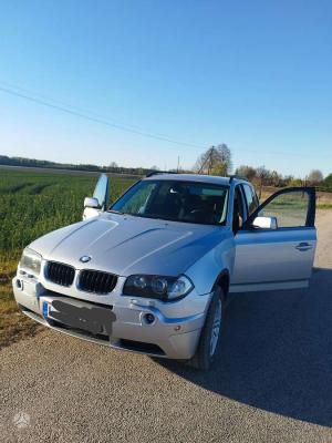 Pelēks BMW X3 2006 Kėdainiai, ar dzinēja tilpumu 2.00 L un nobraukumu 2920 tūkst. km par 4550 €, foto 8 vietnē AUTOMOTO.COM.LV