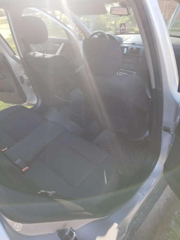 Pelēks BMW X3 2006 Kėdainiai, ar dzinēja tilpumu 2.00 L un nobraukumu 2920 tūkst. km par 4550 €, foto 8 vietnē AUTOMOTO.COM.LV