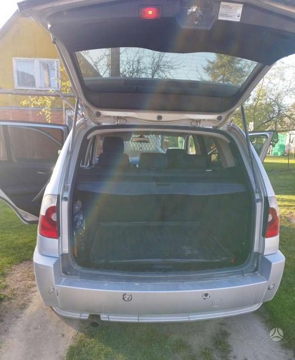 Pelēks BMW X3 2006 Kėdainiai, ar dzinēja tilpumu 2.00 L un nobraukumu 2920 tūkst. km par 4550 €, foto 9 vietnē AUTOMOTO.COM.LV