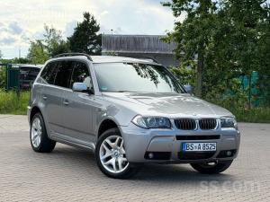 Pelēks BMW X3 2006 Rīga, ar dzinēja tilpumu 3.00 L un nobraukumu 0 tūkst. km par 6350 €, foto  vietnē AUTOMOTO.COM.LV