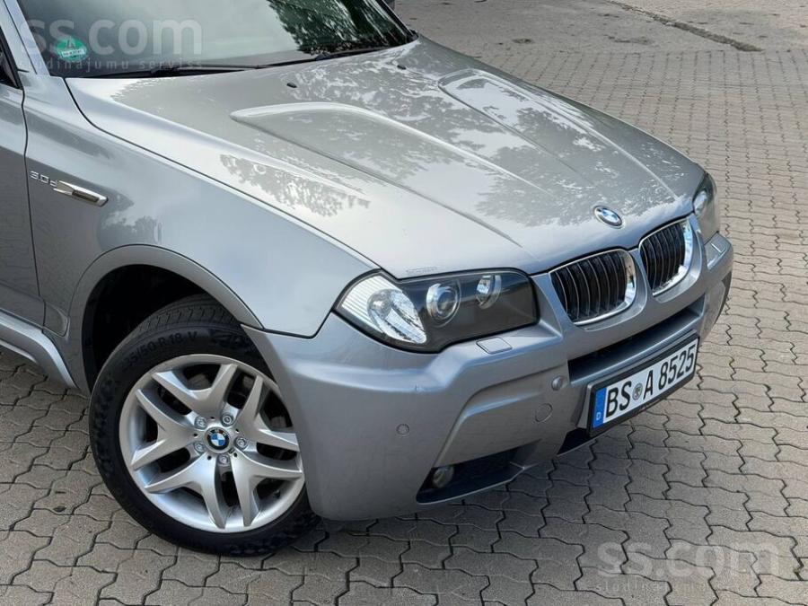 Pelēks BMW X3 2006 Rīga, ar dzinēja tilpumu 3.00 L un nobraukumu 0 tūkst. km par 6350 €, foto 12 vietnē AUTOMOTO.COM.LV