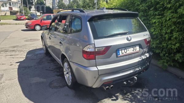 Pelēks BMW X3 2006 Rīga, ar dzinēja tilpumu 3.00 L un nobraukumu 335 tūkst. km par 7000 €, foto 3 vietnē AUTOMOTO.COM.LV