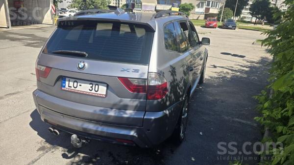 Pelēks BMW X3 2006 Rīga, ar dzinēja tilpumu 3.00 L un nobraukumu 335 tūkst. km par 7000 €, foto 5 vietnē AUTOMOTO.COM.LV
