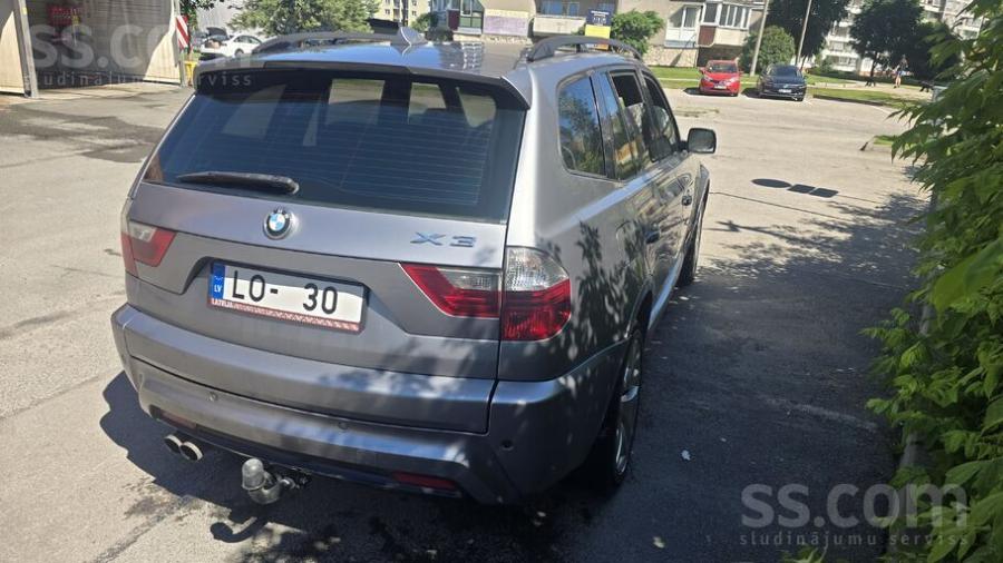 Pelēks BMW X3 2006 Rīga, ar dzinēja tilpumu 3.00 L un nobraukumu 335 tūkst. km par 7000 €, foto 6 vietnē AUTOMOTO.COM.LV