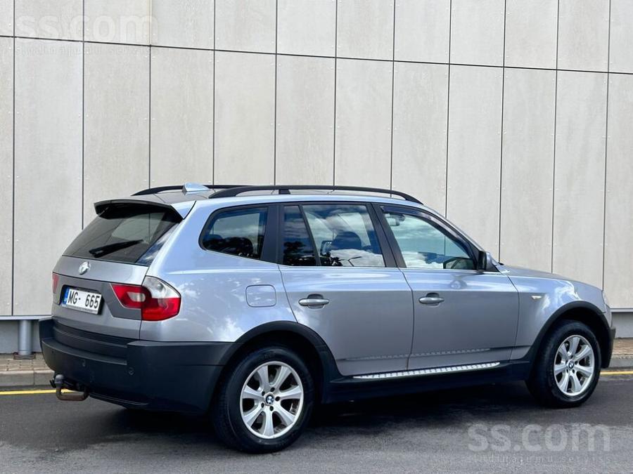 Pelēks BMW X3 2006 Rīga, ar dzinēja tilpumu 3.00 L un nobraukumu 310 tūkst. km par 2850 €, foto 12 vietnē AUTOMOTO.COM.LV