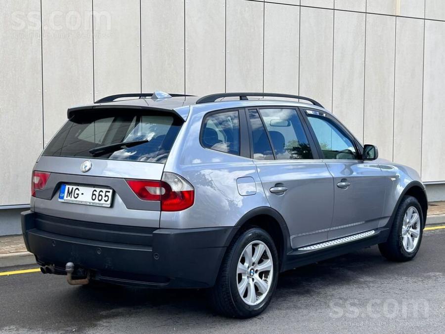 Pelēks BMW X3 2006 Rīga, ar dzinēja tilpumu 3.00 L un nobraukumu 310 tūkst. km par 2850 €, foto 13 vietnē AUTOMOTO.COM.LV