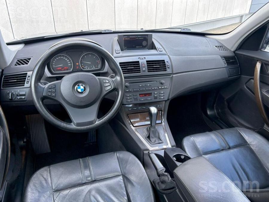 Pelēks BMW X3 2006 Rīga, ar dzinēja tilpumu 3.00 L un nobraukumu 310 tūkst. km par 2850 €, foto 14 vietnē AUTOMOTO.COM.LV