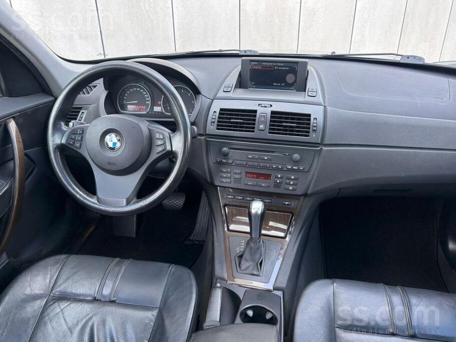 Pelēks BMW X3 2006 Rīga, ar dzinēja tilpumu 3.00 L un nobraukumu 310 tūkst. km par 2850 €, foto 15 vietnē AUTOMOTO.COM.LV