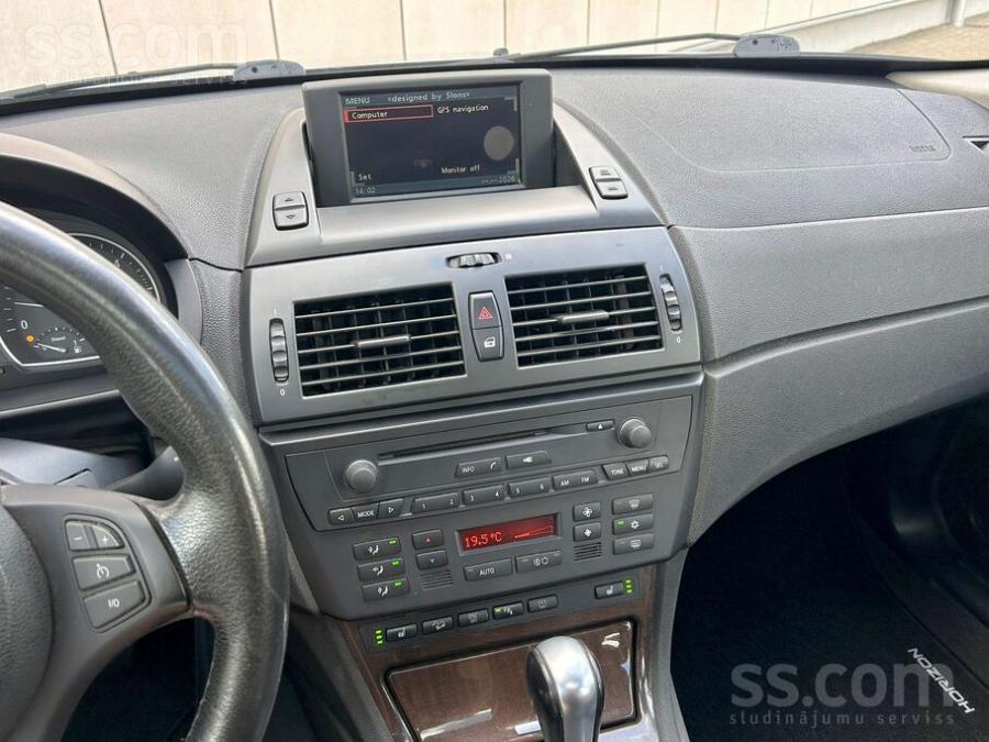Pelēks BMW X3 2006 Rīga, ar dzinēja tilpumu 3.00 L un nobraukumu 310 tūkst. km par 2850 €, foto 19 vietnē AUTOMOTO.COM.LV