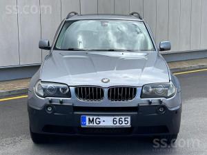 Pelēks BMW X3 2006 Rīga, ar dzinēja tilpumu 3.00 L un nobraukumu 310 tūkst. km par 2850 €, foto 22 vietnē AUTOMOTO.COM.LV