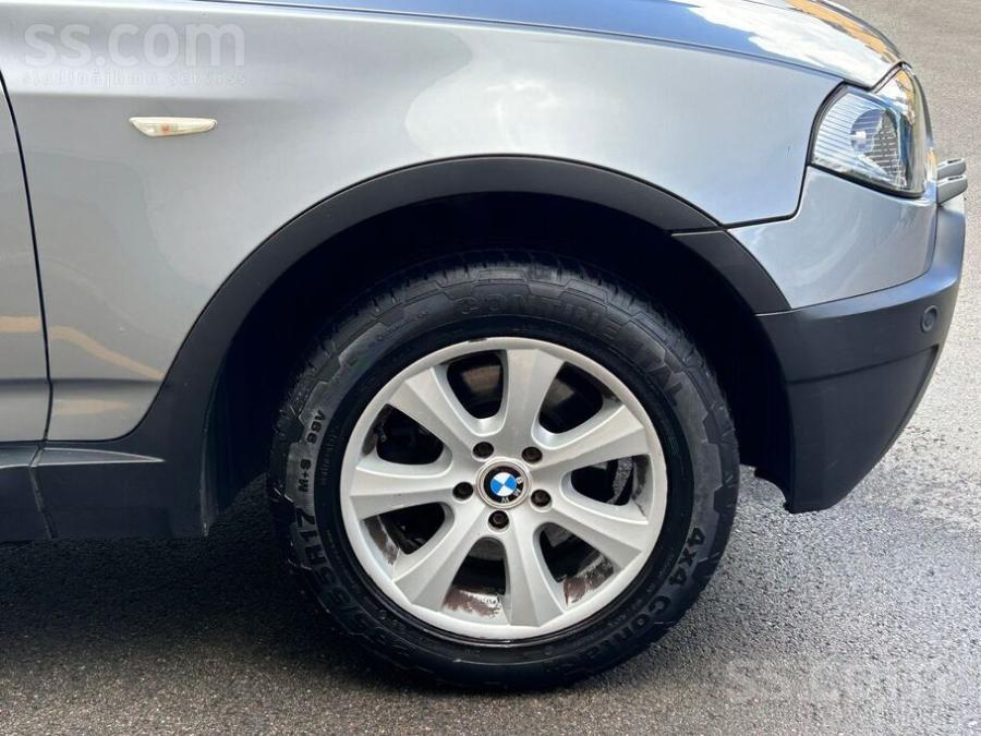 Pelēks BMW X3 2006 Rīga, ar dzinēja tilpumu 3.00 L un nobraukumu 310 tūkst. km par 2850 €, foto 23 vietnē AUTOMOTO.COM.LV