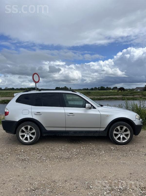 Grey BMW X3 2006 in Liepaja, with an engine capacity of 3.00 L and mileage of 374 thousand km for 3800 €, photo 3 on AUTOMOTO.COM.LV