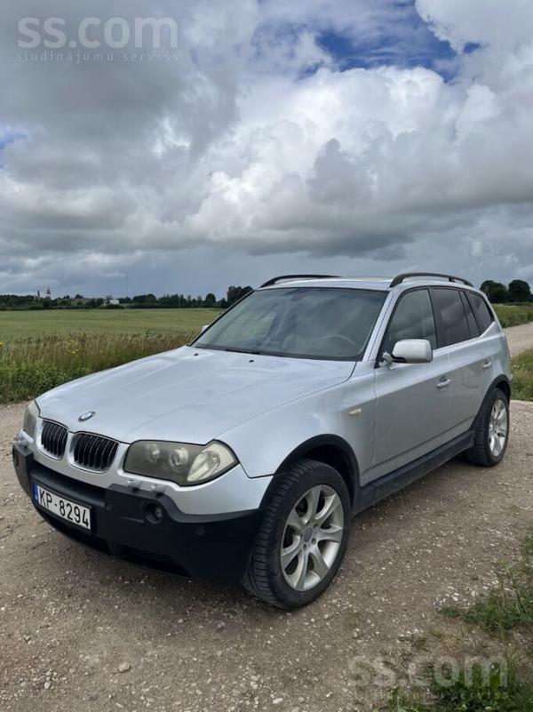 Grey BMW X3 2006 in Liepaja, with an engine capacity of 3.00 L and mileage of 374 thousand km for 3800 €, photo 5 on AUTOMOTO.COM.LV