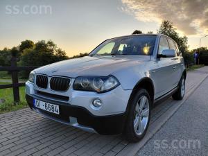 Pelēks BMW X3 2006 Liepāja, ar dzinēja tilpumu 2.00 L un nobraukumu 281 tūkst. km par 4850 €, foto  vietnē AUTOMOTO.COM.LV
