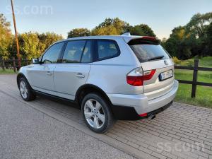 Pelēks BMW X3 2006 Liepāja, ar dzinēja tilpumu 2.00 L un nobraukumu 281 tūkst. km par 4850 €, foto 5 vietnē AUTOMOTO.COM.LV