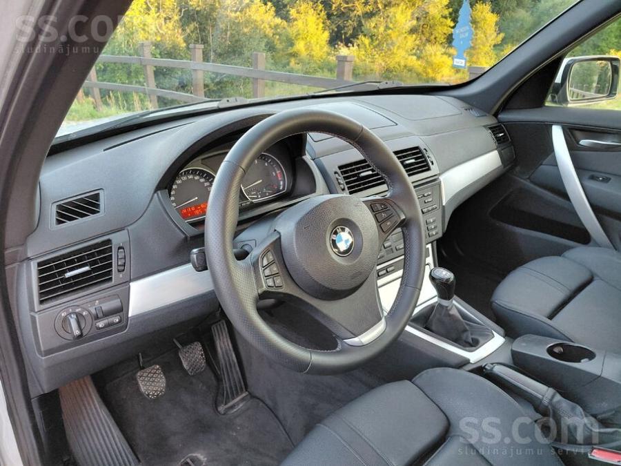 Pelēks BMW X3 2006 Liepāja, ar dzinēja tilpumu 2.00 L un nobraukumu 281 tūkst. km par 4850 €, foto 6 vietnē AUTOMOTO.COM.LV