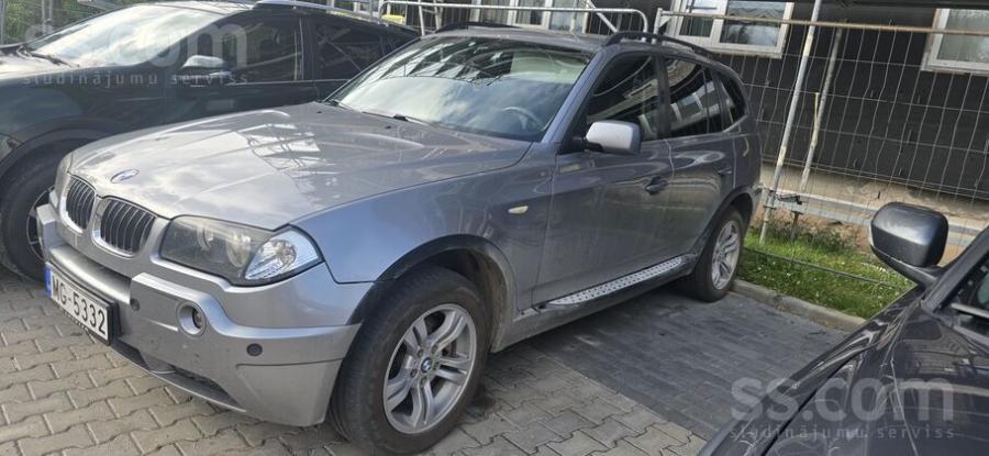 Grey BMW X3 2006 in Gulbene, with an engine capacity of 3.00 L and mileage of 374 thousand km for 4500 €, photo 5 on AUTOMOTO.COM.LV