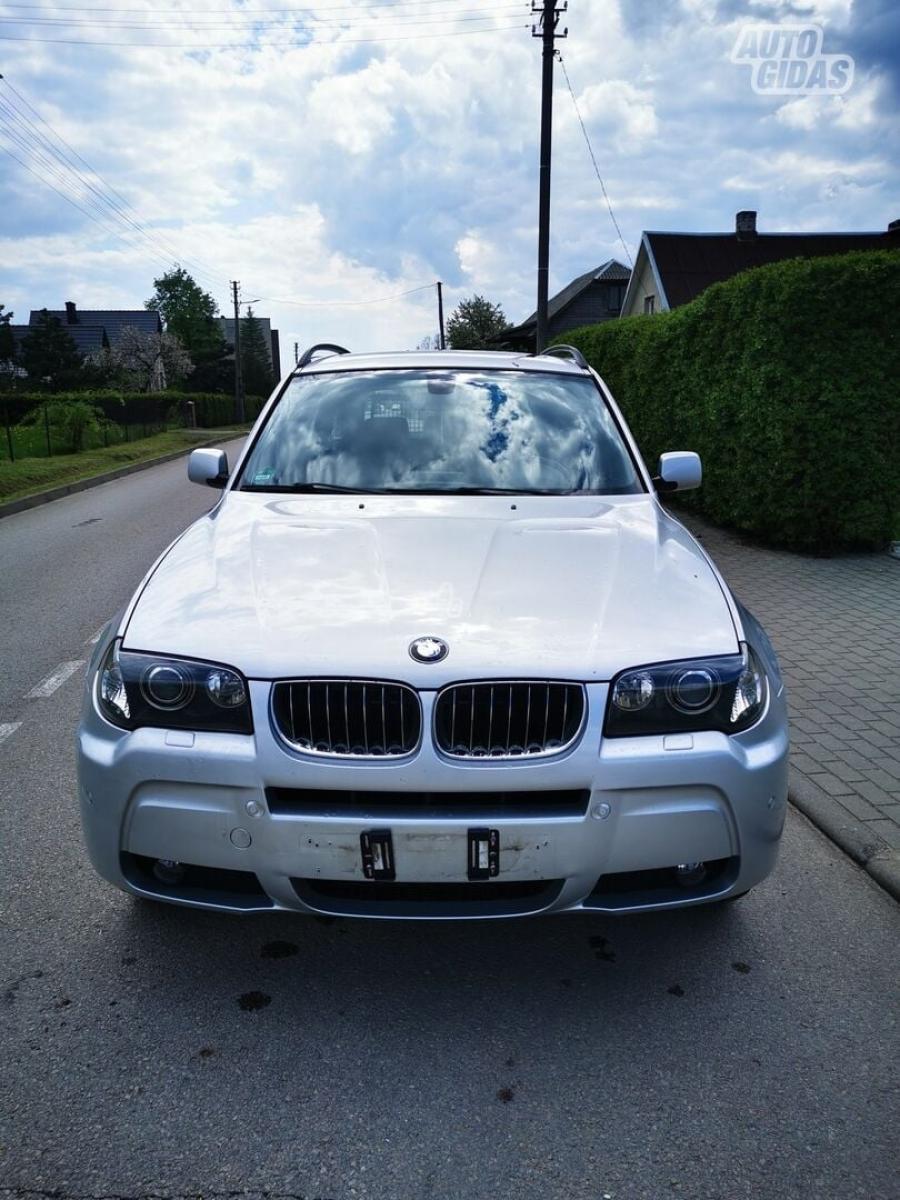 Pelēks BMW X3 2006 Marijampole, ar dzinēja tilpumu 3.00 L un nobraukumu 379 tūkst. km par 3400 €, foto 4 vietnē AUTOMOTO.COM.LV