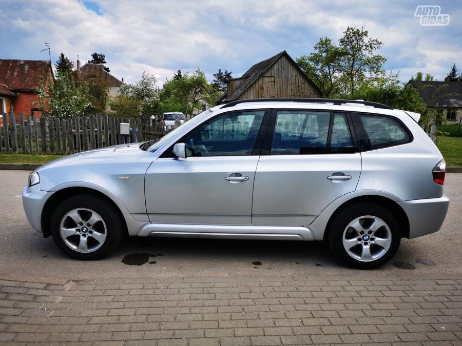 Pelēks BMW X3 2006 Marijampole, ar dzinēja tilpumu 3.00 L un nobraukumu 379 tūkst. km par 3400 €, foto 5 vietnē AUTOMOTO.COM.LV
