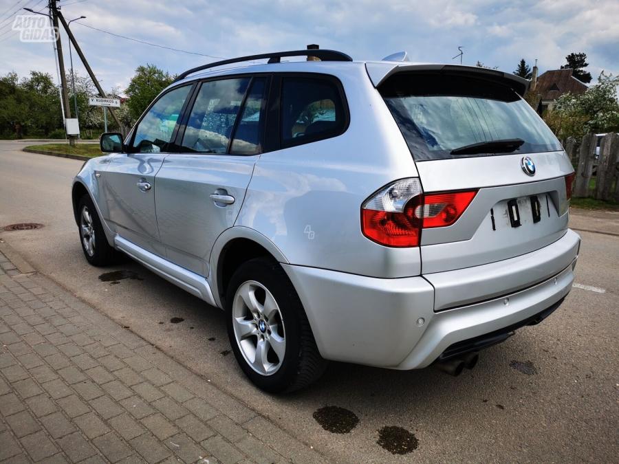 Pelēks BMW X3 2006 Marijampole, ar dzinēja tilpumu 3.00 L un nobraukumu 379 tūkst. km par 3400 €, foto 6 vietnē AUTOMOTO.COM.LV