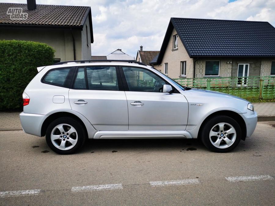Pelēks BMW X3 2006 Marijampole, ar dzinēja tilpumu 3.00 L un nobraukumu 379 tūkst. km par 3400 €, foto 9 vietnē AUTOMOTO.COM.LV