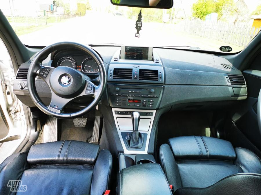 Pelēks BMW X3 2006 Marijampole, ar dzinēja tilpumu 3.00 L un nobraukumu 379 tūkst. km par 3400 €, foto 11 vietnē AUTOMOTO.COM.LV