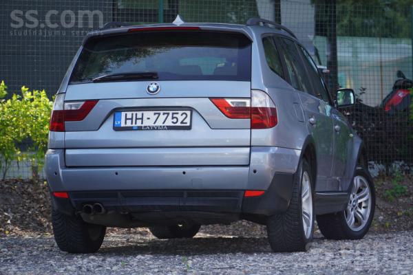 Pelēks BMW X3 2006 Rīga, ar dzinēja tilpumu 3.00 L un nobraukumu 356 tūkst. km par 4690 €, foto 6 vietnē AUTOMOTO.COM.LV