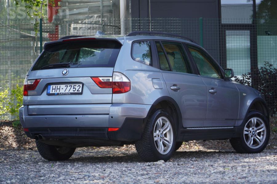 Pelēks BMW X3 2006 Rīga, ar dzinēja tilpumu 3.00 L un nobraukumu 356 tūkst. km par 4690 €, foto 8 vietnē AUTOMOTO.COM.LV