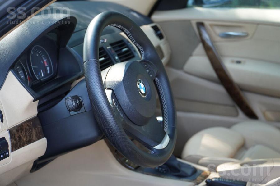 Pelēks BMW X3 2006 Rīga, ar dzinēja tilpumu 3.00 L un nobraukumu 356 tūkst. km par 4690 €, foto 18 vietnē AUTOMOTO.COM.LV