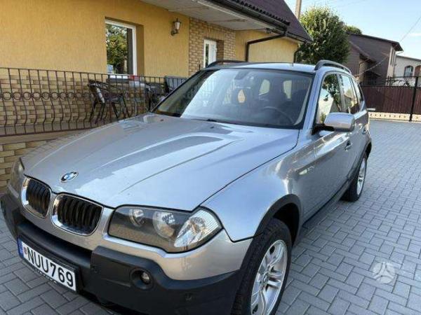 Серый БМВ Х3 2006 в Скуодас, объемом двигателя 2.00 л и пробегом 430 тыс. км за 3350 €, фото 2 на AUTOMOTO.COM.LV