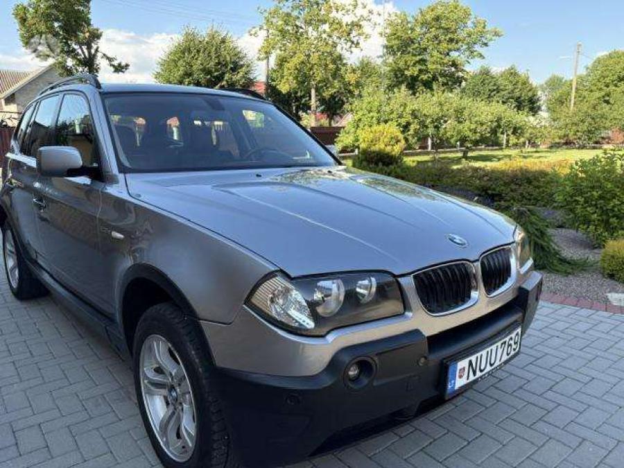Серый БМВ Х3 2006 в Скуодас, объемом двигателя 2.00 л и пробегом 430 тыс. км за 3350 €, фото 4 на AUTOMOTO.COM.LV