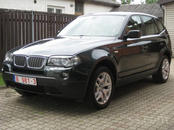 Pelēks BMW X3 2006 Jēkabpils, ar dzinēja tilpumu 3.00 L un nobraukumu 256 tūkst. km par 6299 €, foto 2 vietnē AUTOMOTO.COM.LV