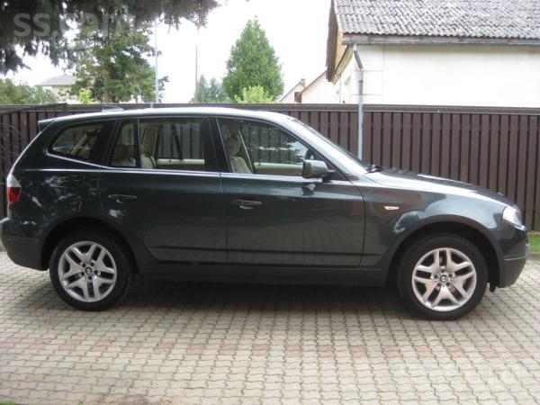 Pelēks BMW X3 2006 Jēkabpils, ar dzinēja tilpumu 3.00 L un nobraukumu 256 tūkst. km par 6299 €, foto 5 vietnē AUTOMOTO.COM.LV