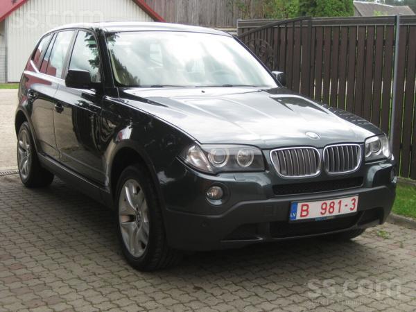 Pelēks BMW X3 2006 Jēkabpils, ar dzinēja tilpumu 3.00 L un nobraukumu 256 tūkst. km par 6299 €, foto 10 vietnē AUTOMOTO.COM.LV