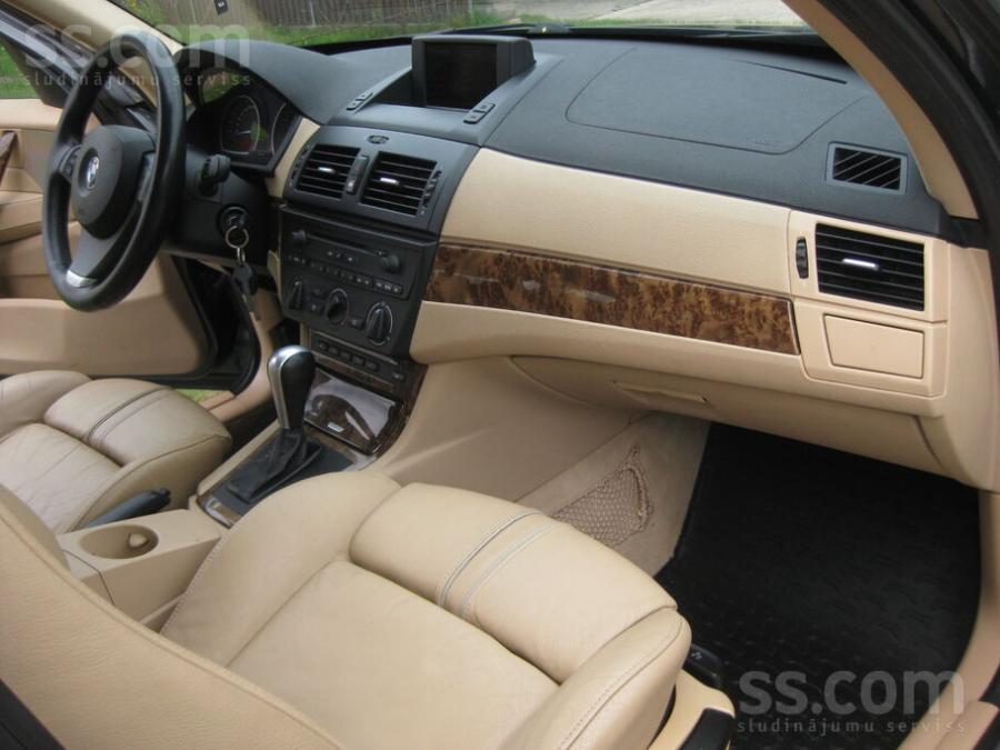 Серый БМВ Х3 2006 в Екабпилс, объемом двигателя 3.00 л и пробегом 256 тыс. км за 6299 €, фото 15 на AUTOMOTO.COM.LV