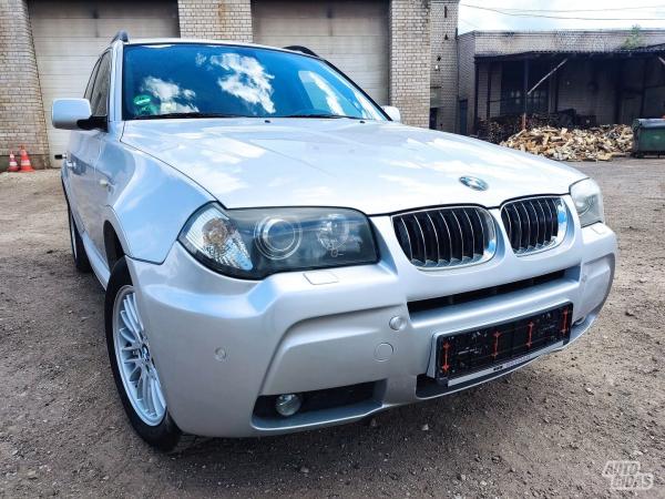 Grey BMW X3 2006 in Utena, with an engine capacity of 3.00 L and mileage of 290 thousand km for 4450 €, photo 1 on AUTOMOTO.COM.LV