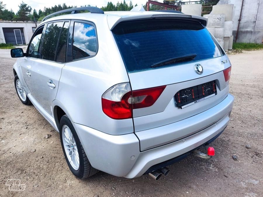 Grey BMW X3 2006 in Utena, with an engine capacity of 3.00 L and mileage of 290 thousand km for 4450 €, photo 3 on AUTOMOTO.COM.LV
