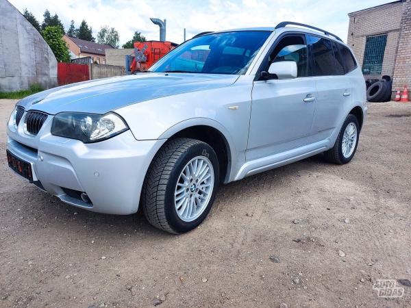 Grey BMW X3 2006 in Utena, with an engine capacity of 3.00 L and mileage of 290 thousand km for 4450 €, photo 8 on AUTOMOTO.COM.LV