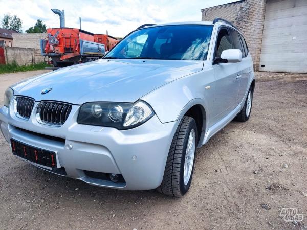 Grey BMW X3 2006 in Utena, with an engine capacity of 3.00 L and mileage of 290 thousand km for 4450 €, photo 9 on AUTOMOTO.COM.LV