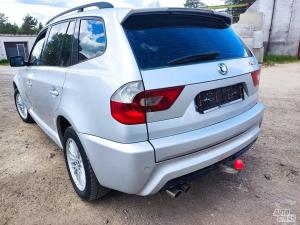 Grey BMW X3 2006 in Utena, with an engine capacity of 3.00 L and mileage of 290 thousand km for 4450 €, photo 14 on AUTOMOTO.COM.LV
