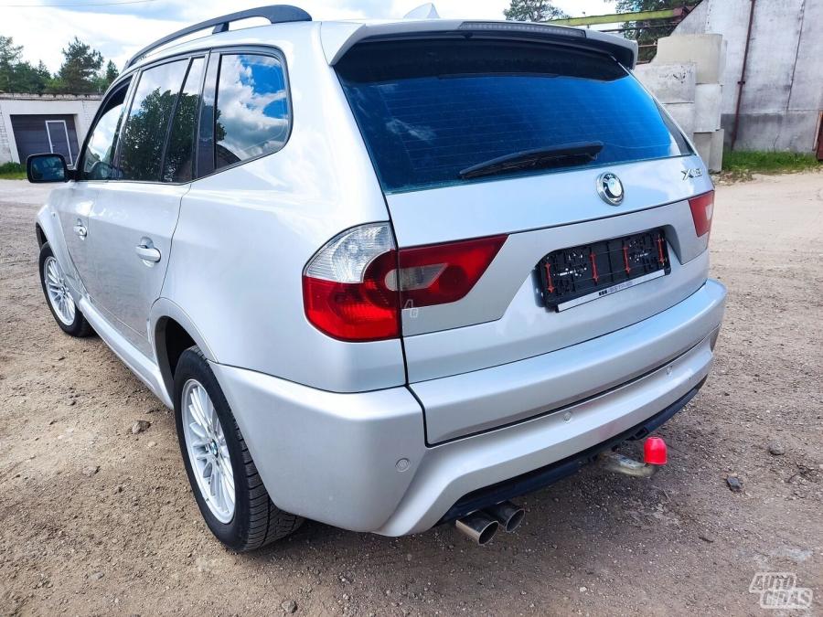 Grey BMW X3 2006 in Utena, with an engine capacity of 3.00 L and mileage of 290 thousand km for 4450 €, photo 14 on AUTOMOTO.COM.LV