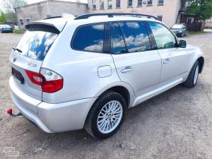 Grey BMW X3 2006 in Utena, with an engine capacity of 3.00 L and mileage of 290 thousand km for 4450 €, photo 17 on AUTOMOTO.COM.LV