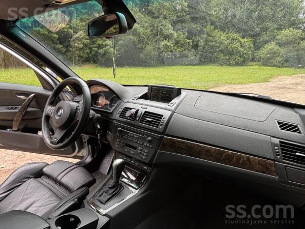 Pelēks BMW X3 2006 Rīga, ar dzinēja tilpumu 3.00 L un nobraukumu 350 tūkst. km par 4600 €, foto 4 vietnē AUTOMOTO.COM.LV