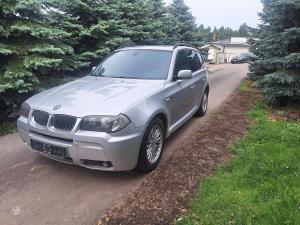 Pelēks BMW X3 2006 Utena, ar dzinēja tilpumu 2.00 L un nobraukumu 255 tūkst. km par 4000 €, foto  vietnē AUTOMOTO.COM.LV