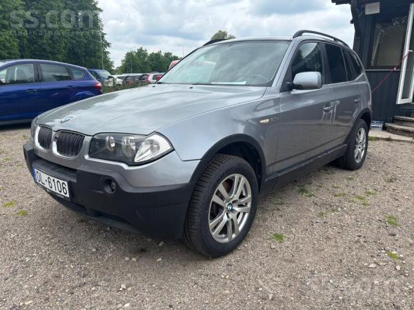 Grey BMW X3 2006 in Jelgava, with an engine capacity of 3.00 L and mileage of 255 thousand km for 4550 €, photo 3 on AUTOMOTO.COM.LV