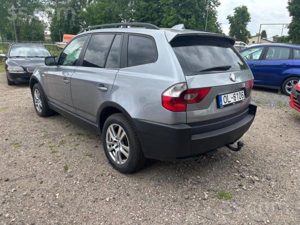 Grey BMW X3 2006 in Jelgava, with an engine capacity of 3.00 L and mileage of 255 thousand km for 4550 €, photo 4 on AUTOMOTO.COM.LV