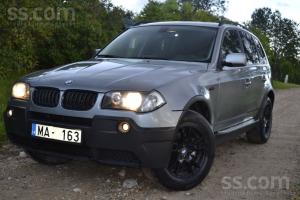 Grey BMW X3 2006 in Riga, with an engine capacity of 3.00 L and mileage of 403 thousand km for 3490 €, photo  on AUTOMOTO.COM.LV