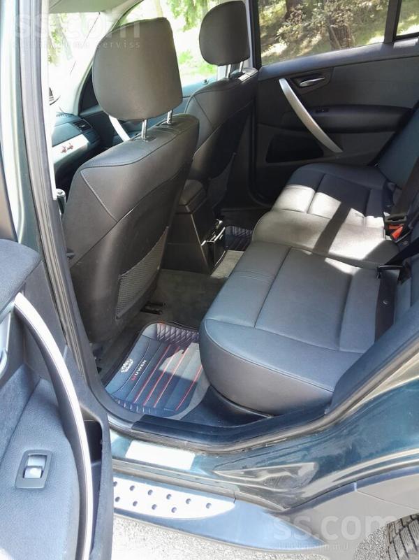 Grey BMW X3 2006 in Madona, with an engine capacity of 2.00 L and mileage of 245 thousand km for 3500 €, photo 9 on AUTOMOTO.COM.LV