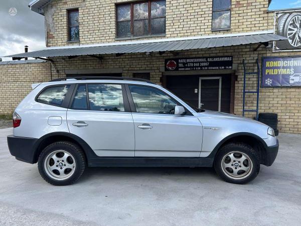 Pelēks BMW X3 2006 Alīta, ar dzinēja tilpumu 2.00 L un nobraukumu 419 tūkst. km par 2800 €, foto 5 vietnē AUTOMOTO.COM.LV