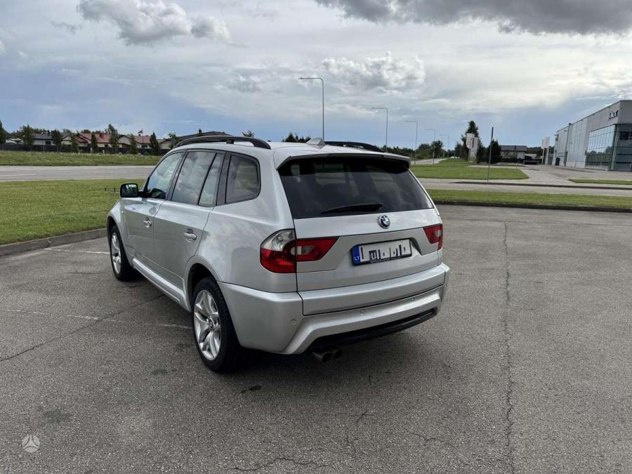 Grey BMW X3 2006 in Panevezys, with an engine capacity of 2.99 L and mileage of 254 thousand km for 3800 €, photo 4 on AUTOMOTO.COM.LV